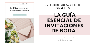 invitación de boda - Cómo escribir tu invitación de boda